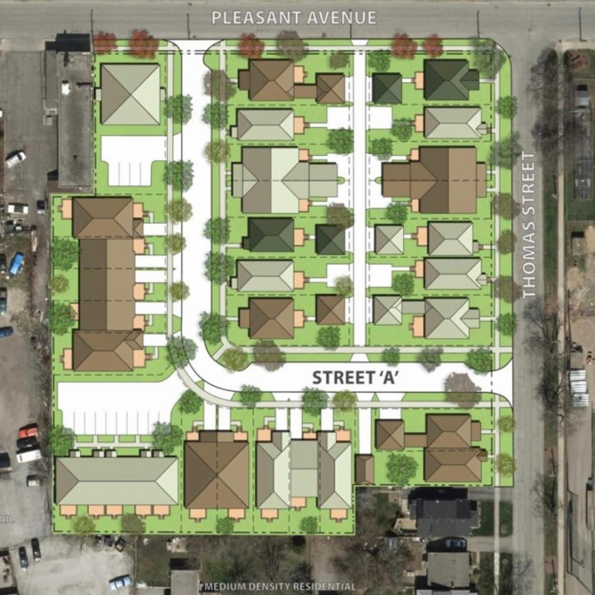 GM Parking Lot Transformation — Better Neighbourhoods Inc.